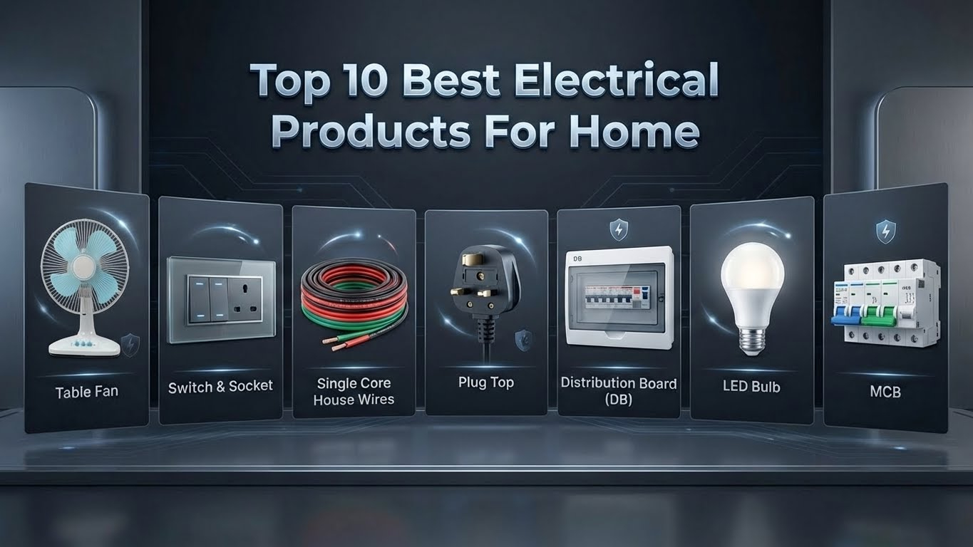 Top 10 Electrical Products Must Have List for Home